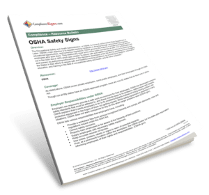 What to Know About OSHA Safety Signs - SafeWork Insider