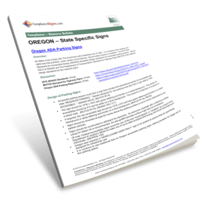 Oregon State Sign Regulations - SafeWork Insider