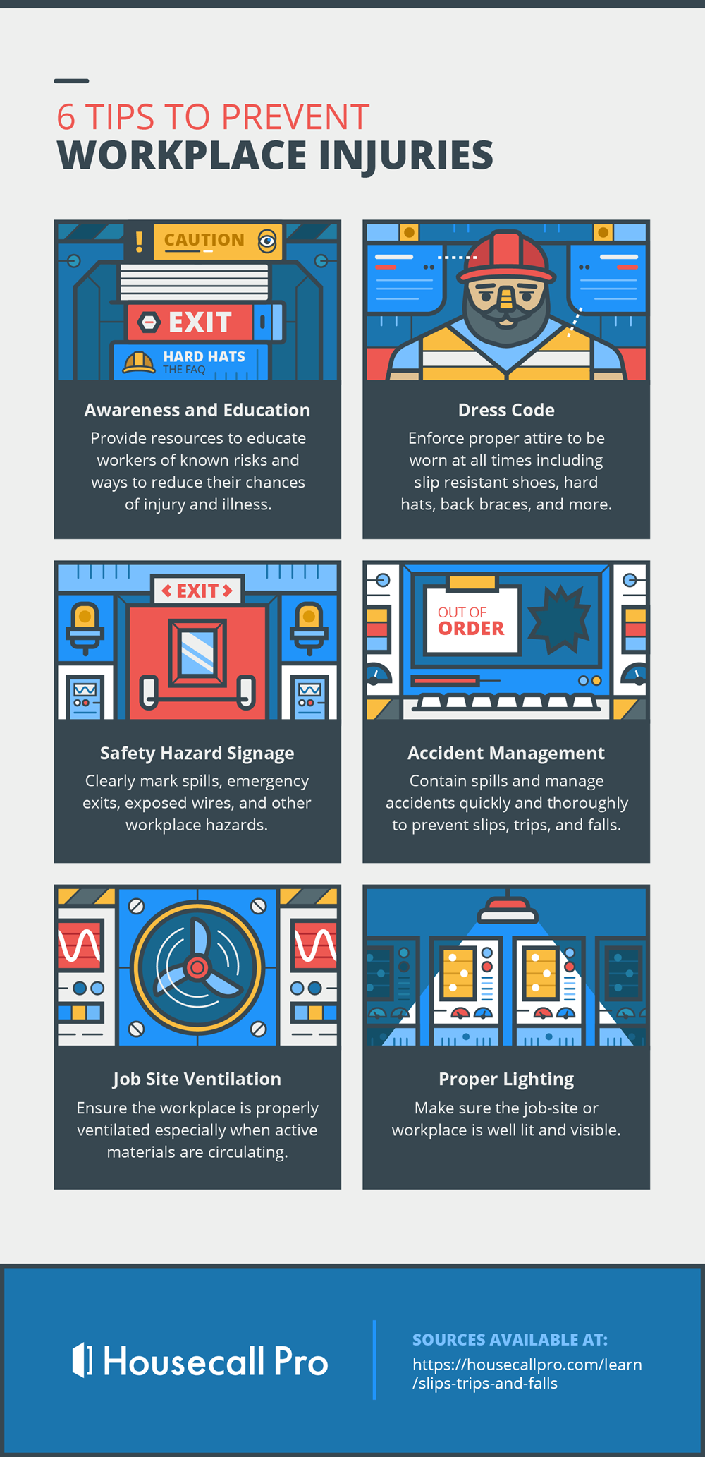 6 Tips to Prevent On-Site Injuries - ComplianceSigns Blog