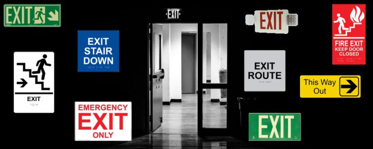 Where Can I Find Exit Signs? - SafeWork Insider
