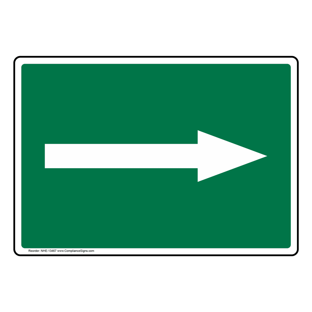 Acceessoris - Printed Directional Arrows