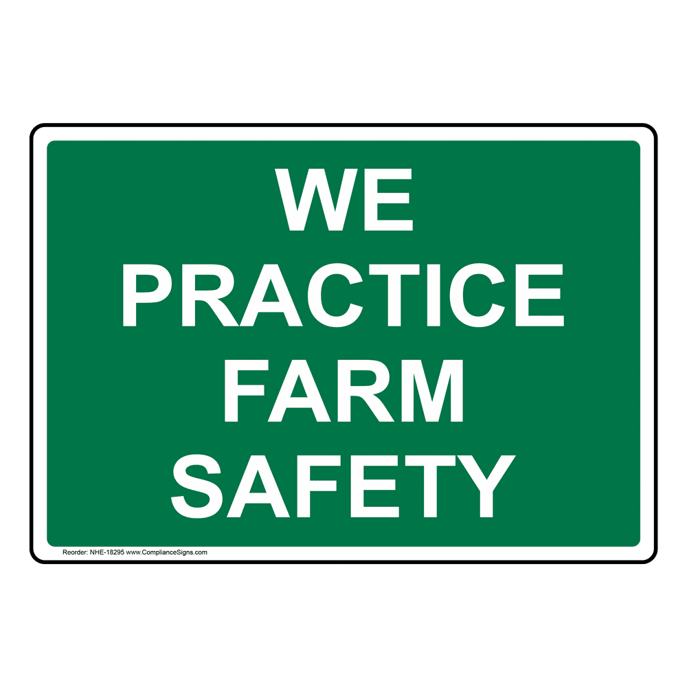 Farm Safety Signs And Symbols at Antonio Baker blog