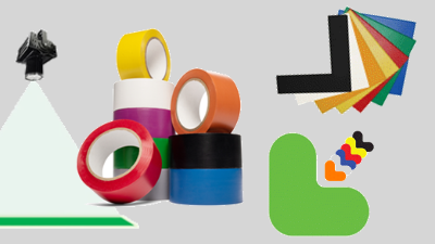 Colored-coded 5S Tapes and Floor Markers