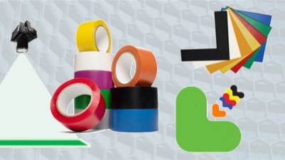Colored-coded 5S Tapes and Floor Markers