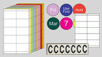 5S Labels For Organization - Standardization - Visual Control