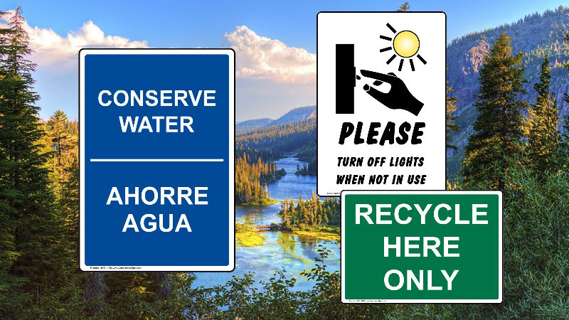 Environmental / Recycling Signs and Labels : ComplianceSigns, Inc.