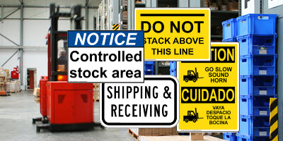 Material Handling Signs : ComplianceSigns, Inc.