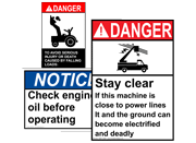 Truck Operation & Vehicle Safety Signs and Labels
