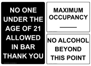 Restaurant and Kitchen Safety Signs & Labels