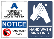 Handwashing Signs and Labels