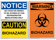 Medical Signs & Labels : ComplianceSigns, Inc.