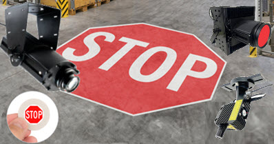 Floor Line Projectors - Sign Projectors - LED - Laser