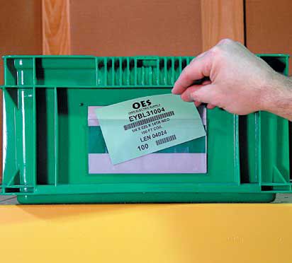 3-1/2 x 6 in. Clear Grip Magnetic Card Holders 10 pk - 5S Product