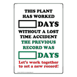 Industrial Notices - Days Without Injury