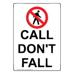 Fire/Emergency - Emergency Contact Signs and Labels