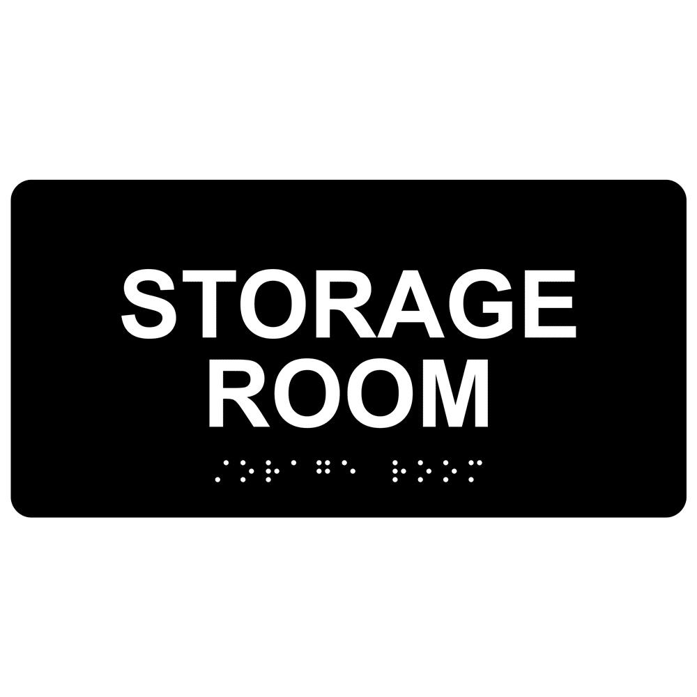 ADA Storage Room Braille Sign RSME 584 WHTonBLK ada-storage-room-braille-sign-rsme-584-whtonblk