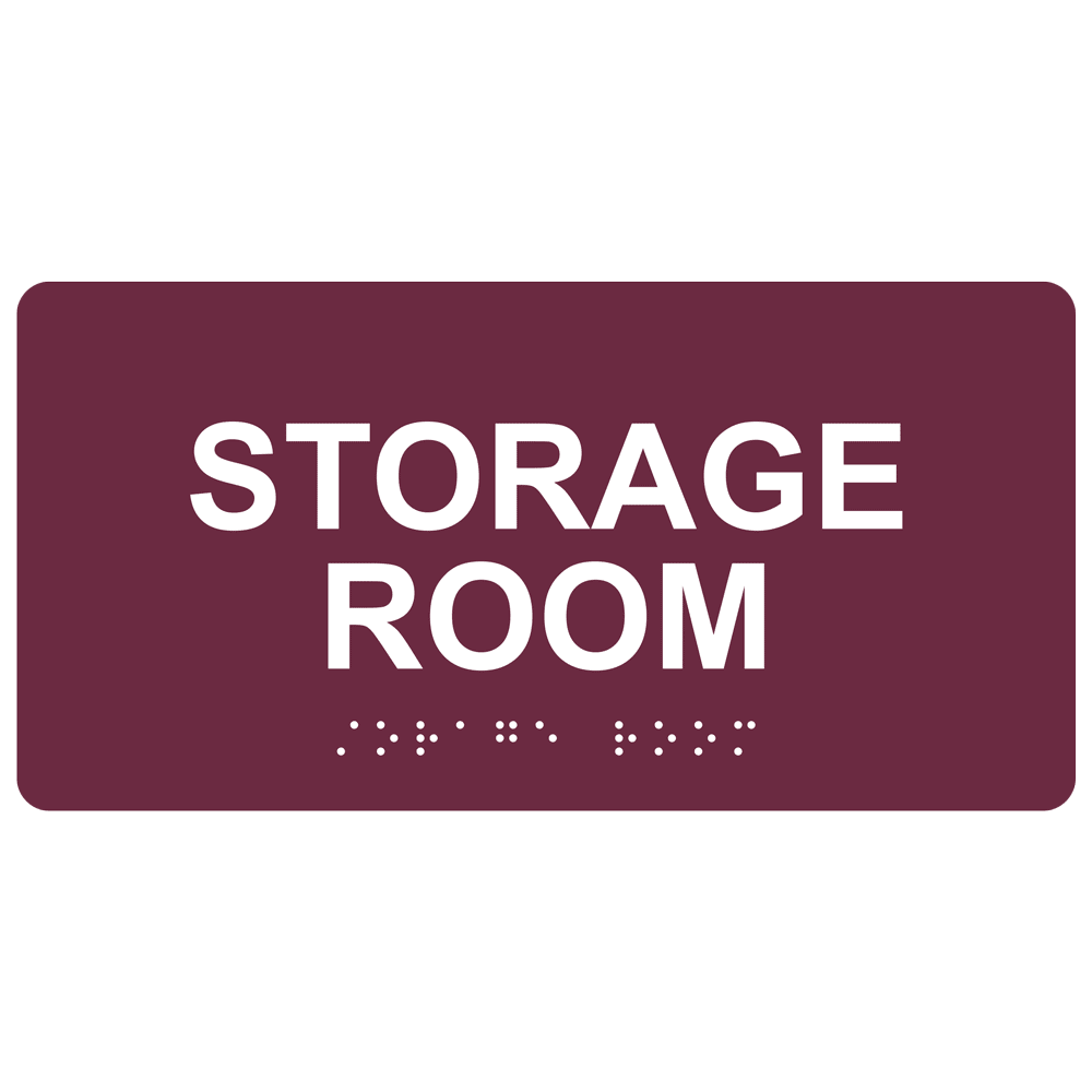 ADA Storage Room Braille Sign RSME-584_WHTonBRG