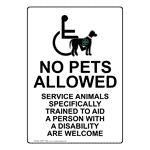 Accessibility - Service Animal Signs and Labels