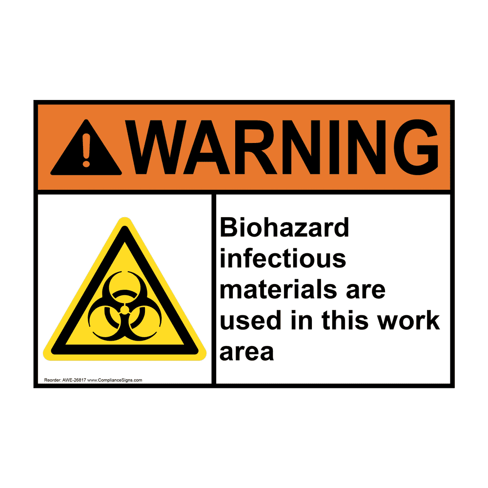 Chemotherapy Biohazard Sign