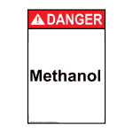 Chemical - Methanol SDS Signs and Labels