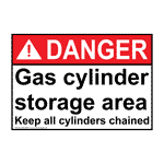 Chemical - Cylinder Signs and Labels
