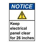 Electrical - Electrical Panel Signs and Labels