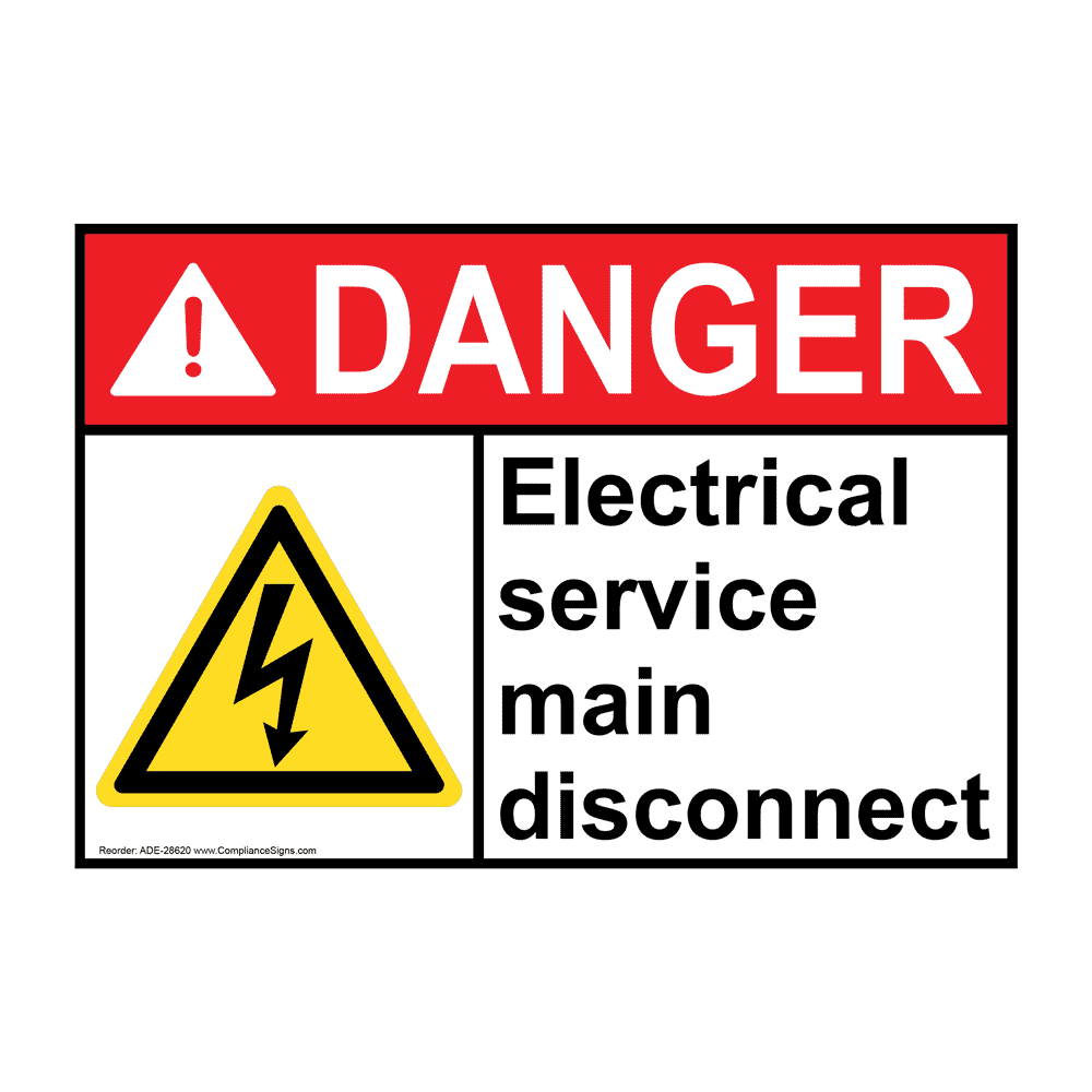 Electrical Main Disconnect