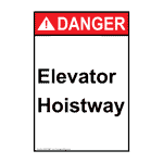 Elevator Signs Safety Signs from ComplianceSigns.com