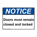 Enter/Exit - Enter/Exit Signs and Labels