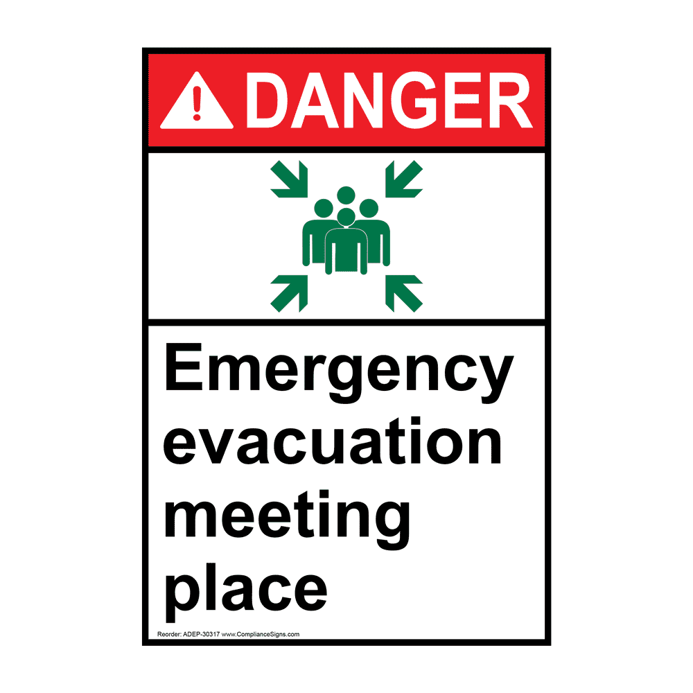 Evacuation Sign