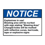 Chemical - Explosives Signs and Labels