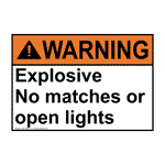 Chemical - Explosives Signs and Labels