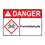 Chemical - Formaldehyde SDS Signs and Labels