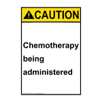 Chemotherapy Safety Signs from ComplianceSigns.com