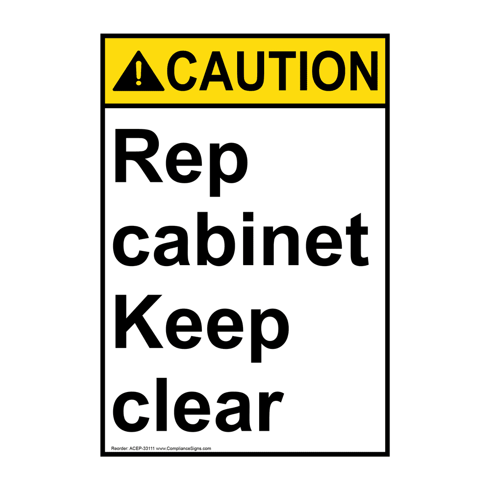 Portrait ANSI Low Ceiling Please Watch Your Head! Sign ACEP-33072