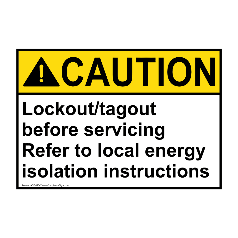 ANSI Lockout/Tagout Paddlewheel At Sign With Symbol ACE-32548