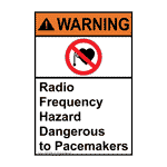 Process Hazards - ANSI Radio Frequency Signs and Labels