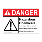 Chemical - MSDS / Right to Know Signs and Labels
