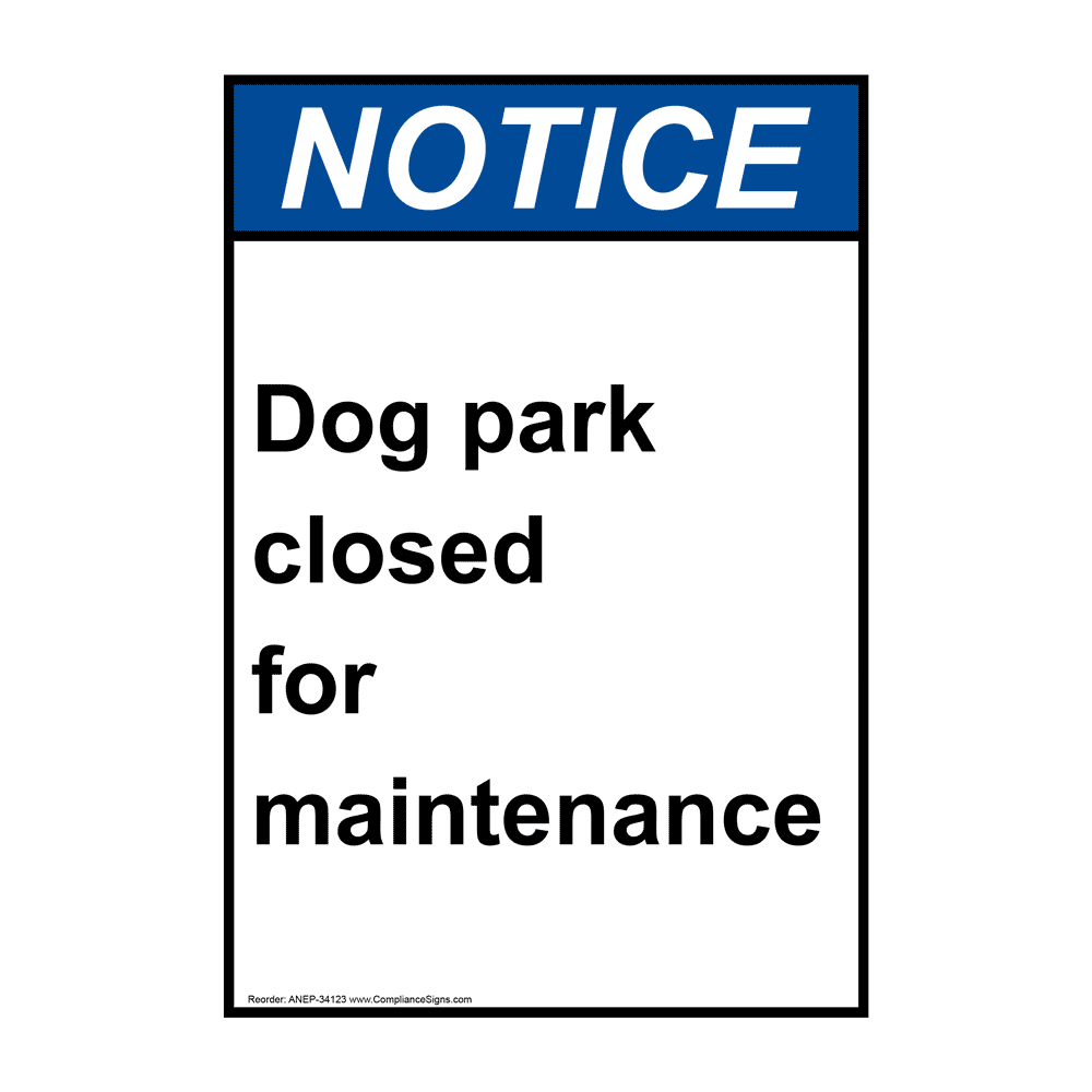 Portrait ANSI Pet Service Dog Relief Area Sign ANEP 34085 portrait-ansi-pet-service-dog-relief-area-sign-anep-34085