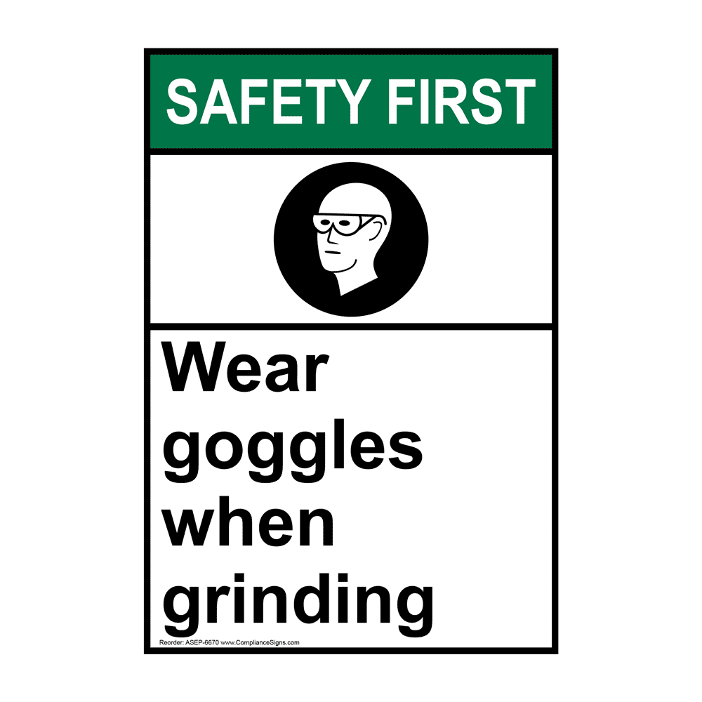 Ansi Safety Goggles Symbol