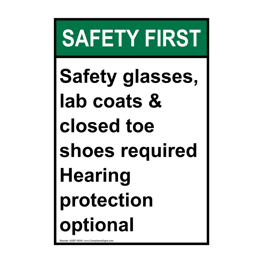 Portrait ANSI Distilled Water For Sign With Symbol ANEP-36828