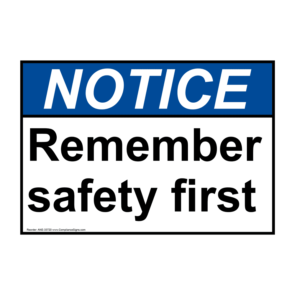Remember Safety Slogans