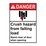 Transportation - Truck Loading / Unloading Signs and Labels