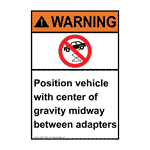 Industrial Notices - Hydraulic Lifts / Jacks Signs and Labels