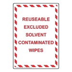 Contaminated Safety Signs from ComplianceSigns.com