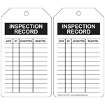 Safety Tags - Inspection Tags
