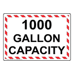 Industrial Notices - Maximum Load Capacity Signs and Labels