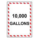 Industrial Notices - Maximum Load Capacity Signs and Labels