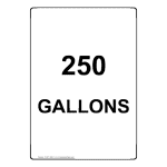 Industrial Notices - Maximum Load Capacity Signs and Labels