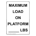 Industrial Notices - Crane Safety Signs and Labels